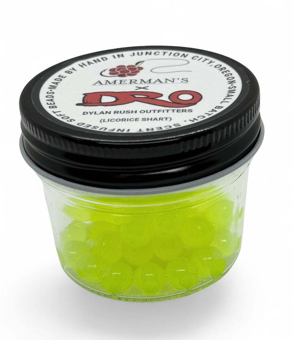 Amerman's x DRO Licorice Shart Scented bead Jar – Dylan Rush Outfitters